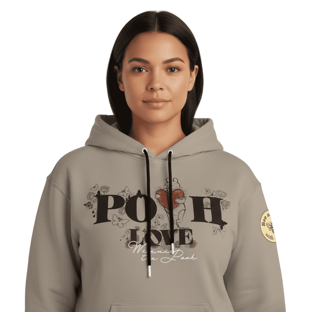 Sweat Winnie l’Ourson - Sweat à Capuche Officiel | Design Pooh Love ...